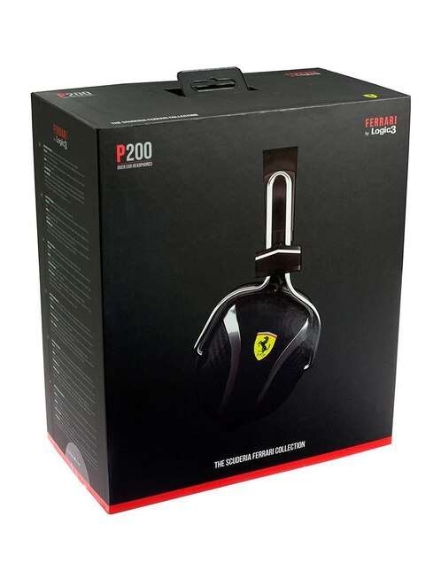Audífonos On-Ear Ferrari Scuderia P200 Black Alámbricos 2