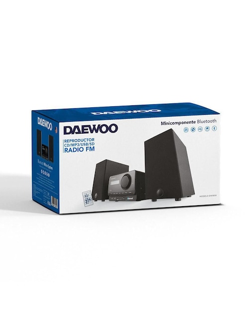 Minicomponente Daewoo micro system 3