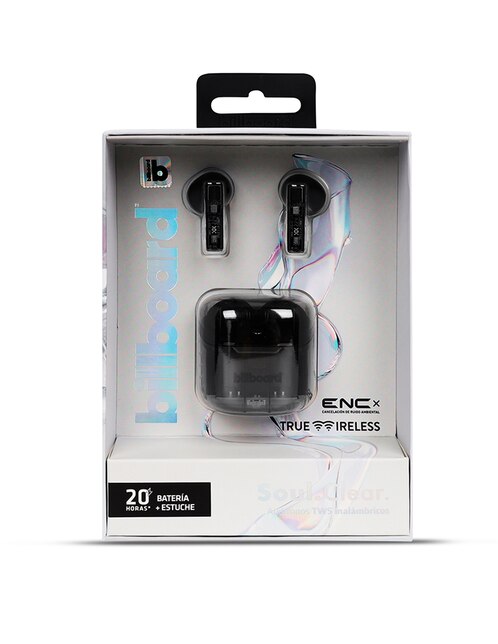 Audífonos true wireless Billboard Soul Clear inalámbricos 6