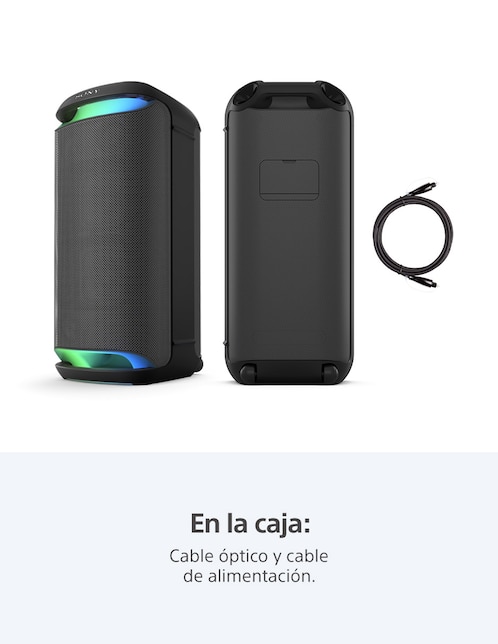 Bocina recargable Sony SRS-XV800 bluetooth 11