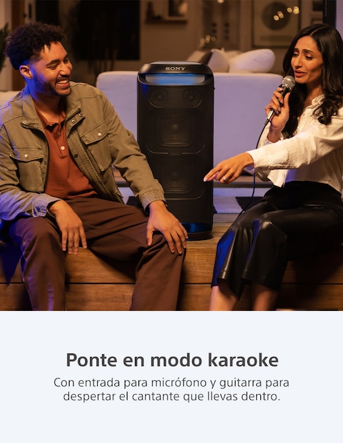 Bocina recargable Sony SRS-XV800 bluetooth 7