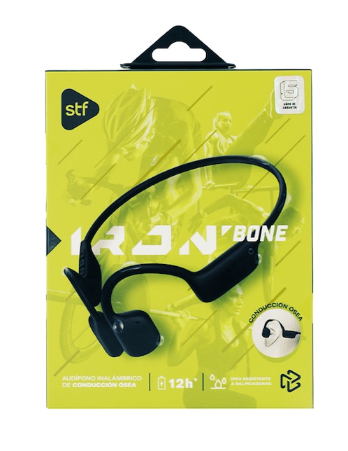 Audífonos True Wireless Stf Iron Bone Conduction inalámbricos 9