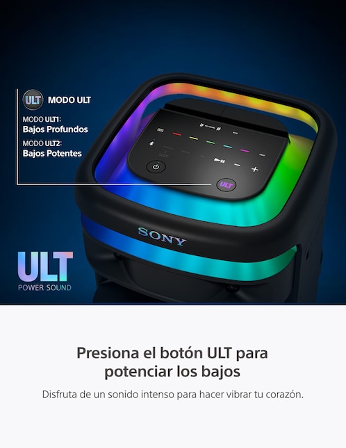 Bocina Sony ULT Tower 10 bluetooth 2