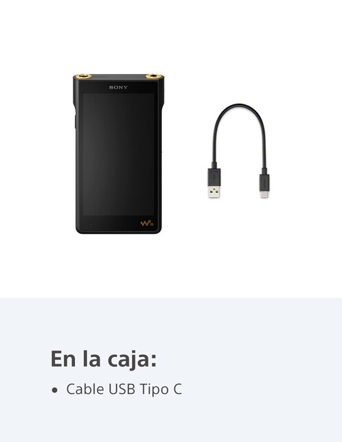Reproductor portátil Sony NW-WM1AM2 6