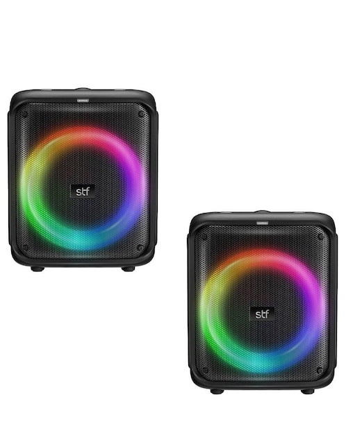 Set de bocinas Stf Power Block 8" inalámbrica 1