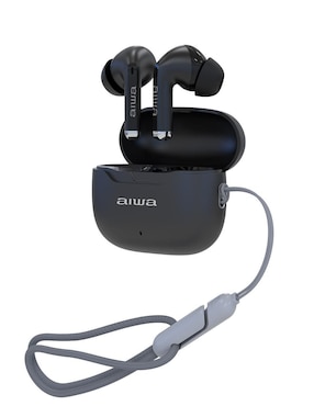 Audífonos in-ear Aiwa awtwsg50ancb inalámbrica con cancelación de ruido