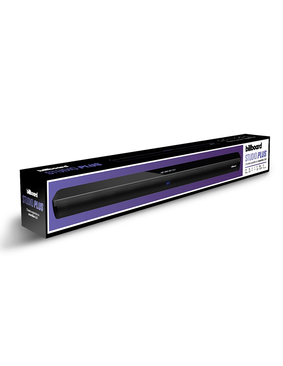Barra de sonido Billboard Studio Plus | Compara precios con Compy.mx